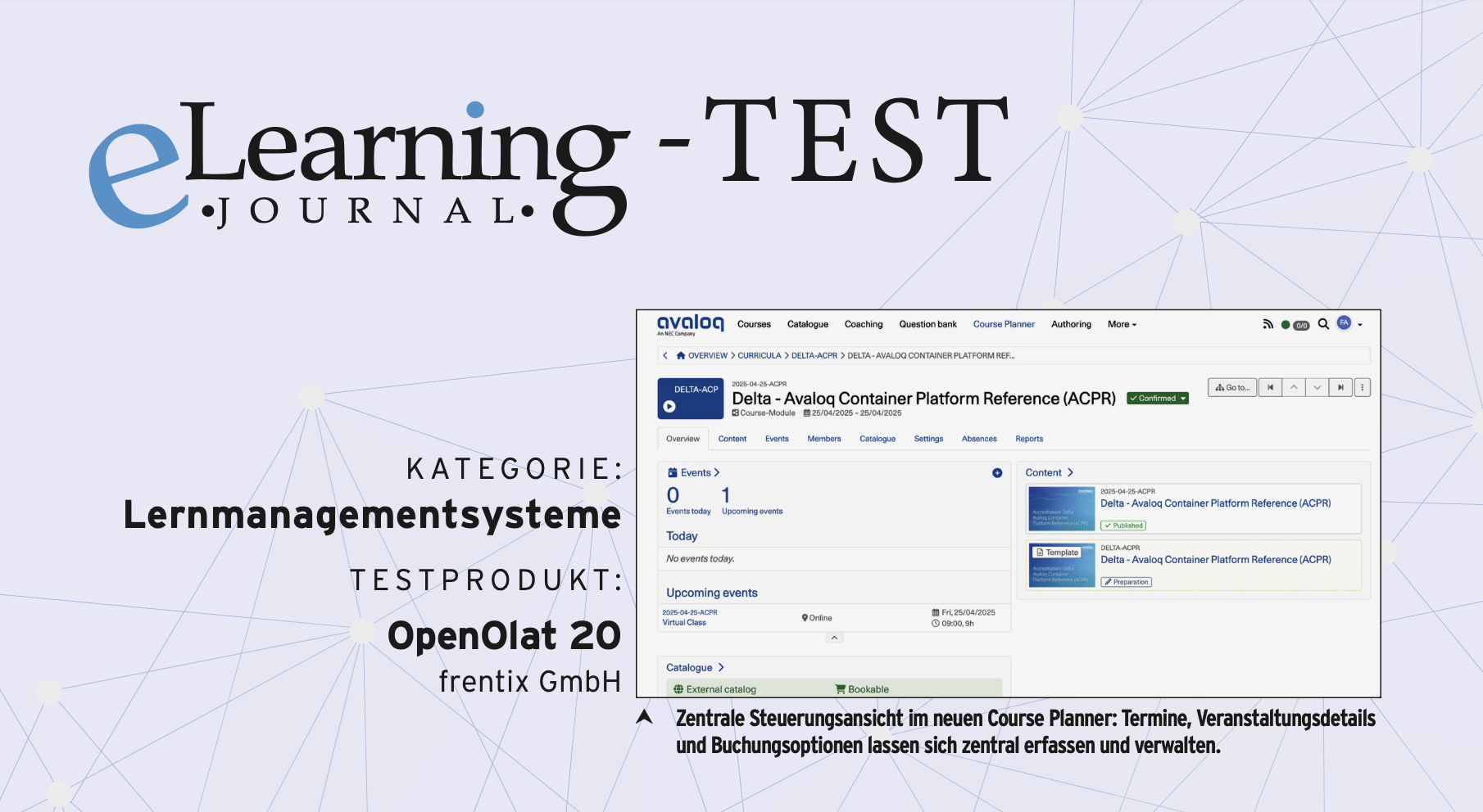 OpenOlat 20 Testbericht des eLearning Journals – OpenOlat