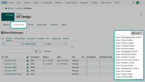 Course Planner – OpenOlat